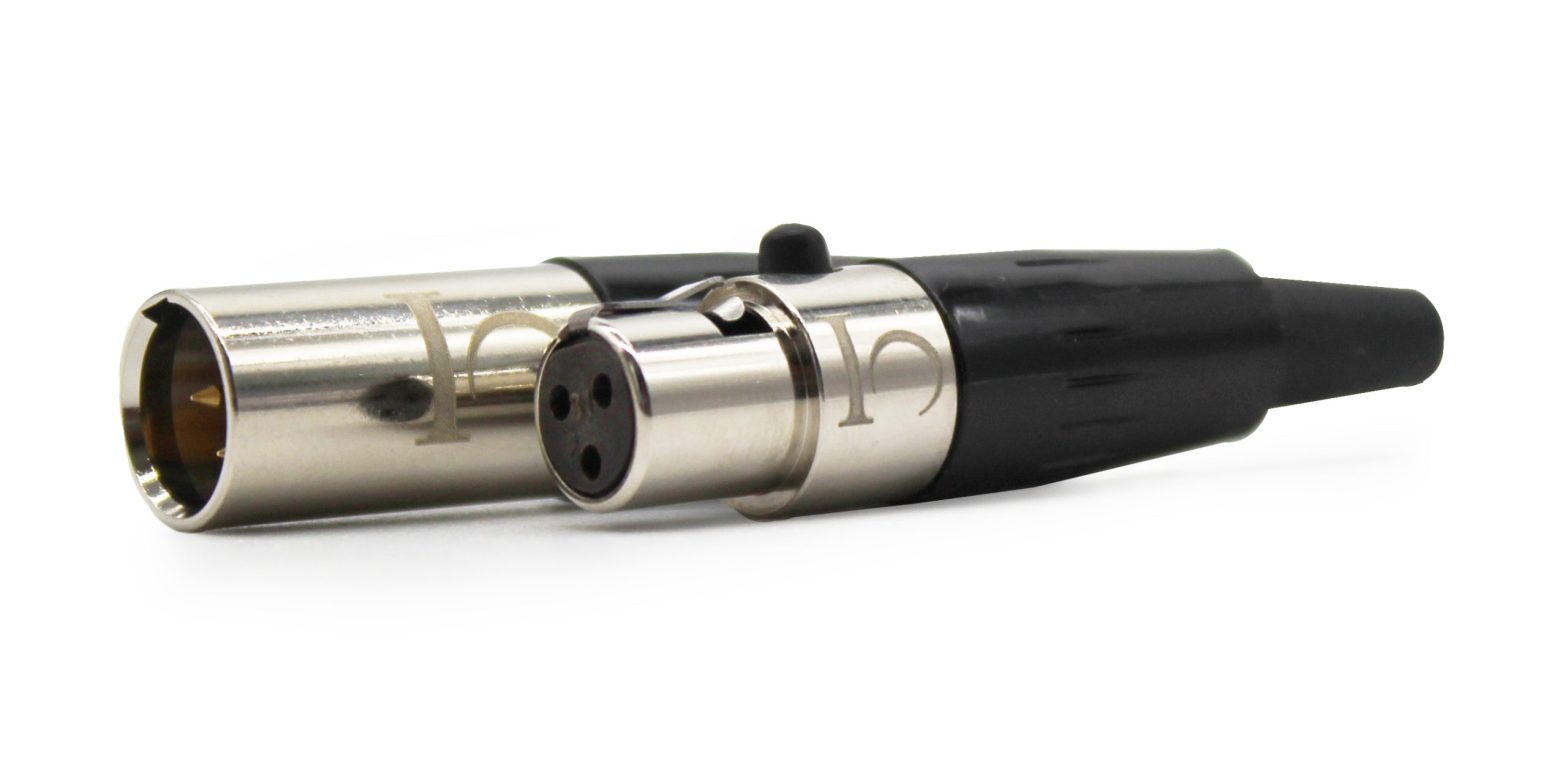 3 Pin Mini XLR Cable Connector - Io Audio Technologies
