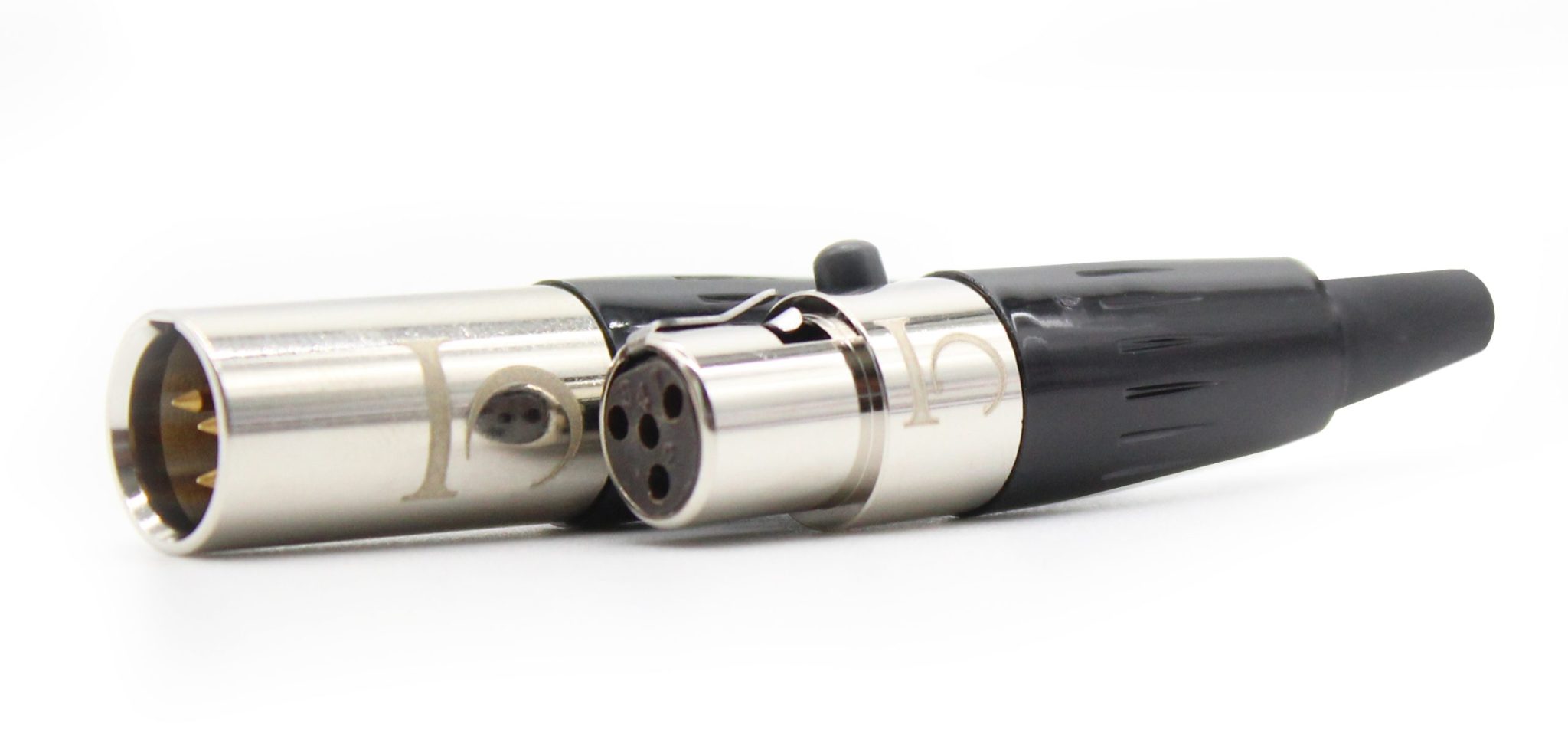 4 Pin Mini XLR Cable Connector - Io Audio Technologies